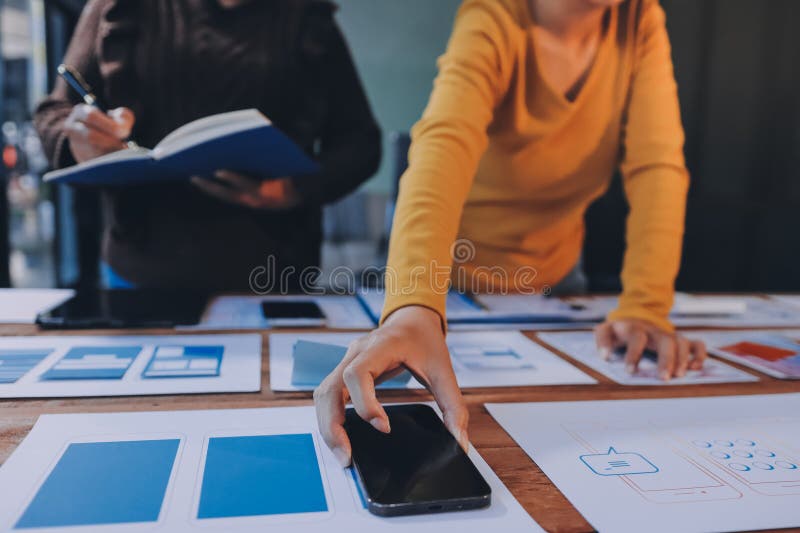 UX UI and Programming Development Technology Stock Photo - Image of language, design: 352840094