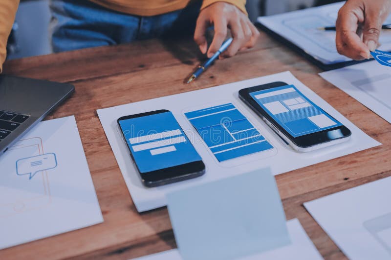 UX UI and Programming Development Technology Stock Photo - Image of html, internet: 355012808