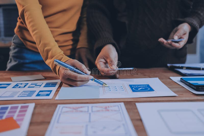 Ux Ui And Programming Development Technology Stock Image Image Of Coder Chiang 355012871