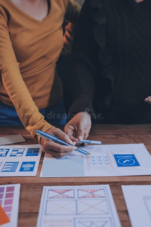 UX UI and Programming Development Technology Stock Image - Image of business, script: 355012879