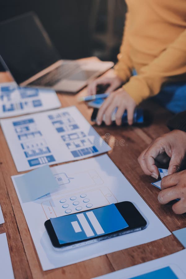 UX UI and Programming Development Technology Stock Photo - Image of internet, notebook: 355012948