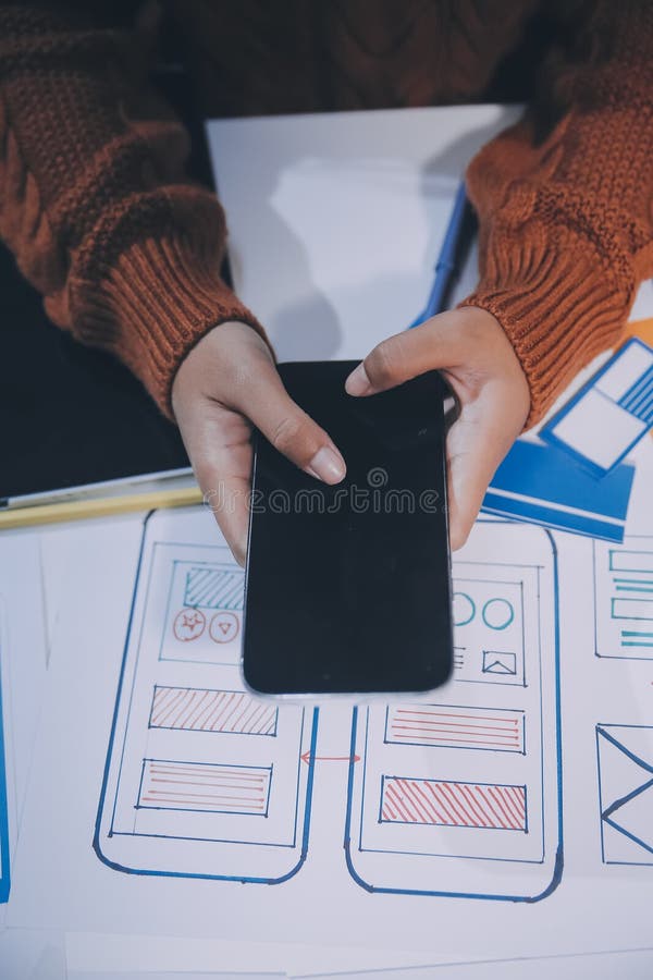 UX UI and Programming Development Technology Stock Photo - Image of interface, design: 361681154