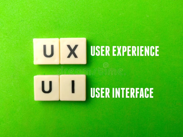 Ux User Experience Ui User Interface. Stock Photo - Image of usability ...