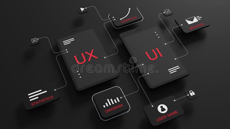 Ux User Interface Flowchart Connection Mode Graphic Designer Application Process Development
