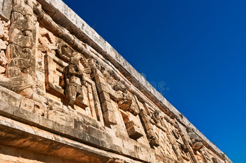 Uxmal - Ancient Maya City. Yucatan, Mexico Stock Image - Image of ...