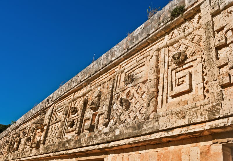 Uxmal - Ancient Maya City. Yucatan, Mexico Stock Photo - Image of maya ...