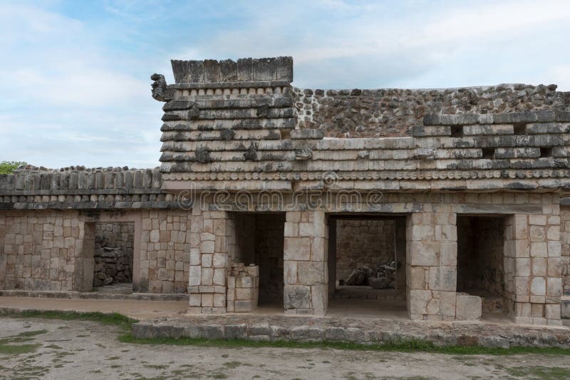 Uxmal Mayan Ruins in Merida, Yucatan Stock Image - Image of merida ...