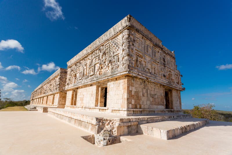Uxmal, Mexico. stock photo. Image of landmark, civilization - 86354562