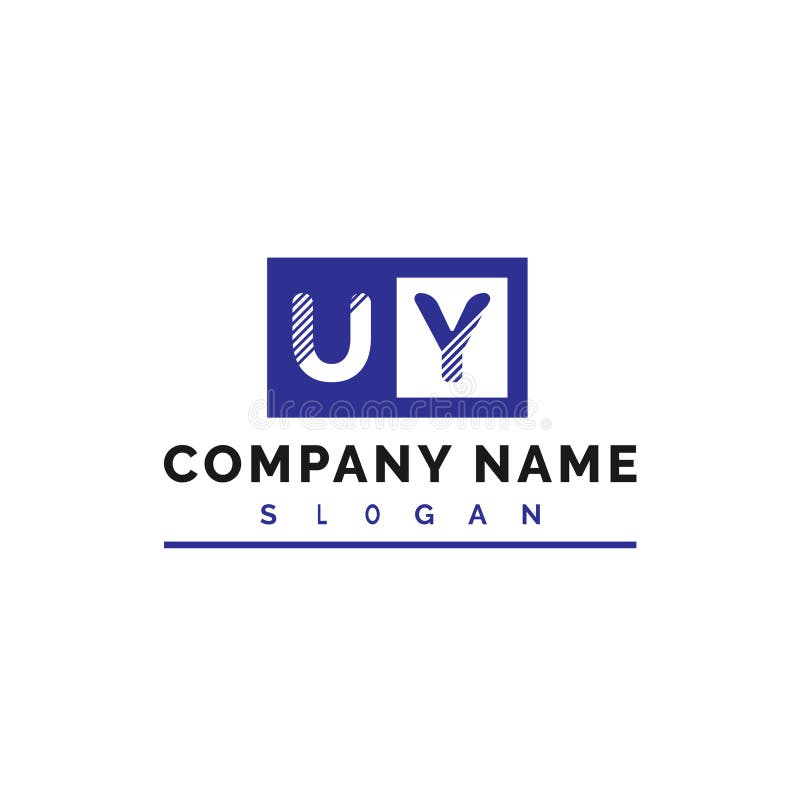 UY Logo Design. UY Letter Logo Vector Illustration - Vector Stock ...