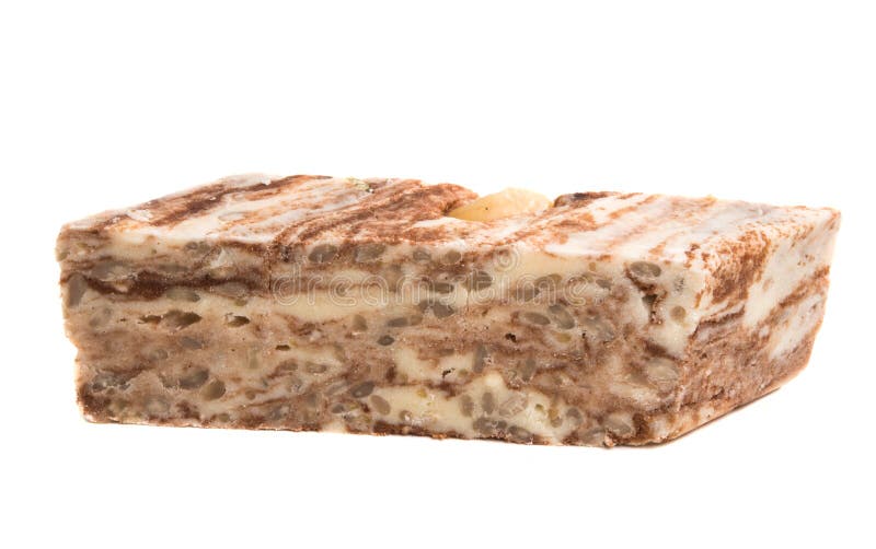 Uzbek halva isolated stock image. Image of lunch, dessert - 113662963