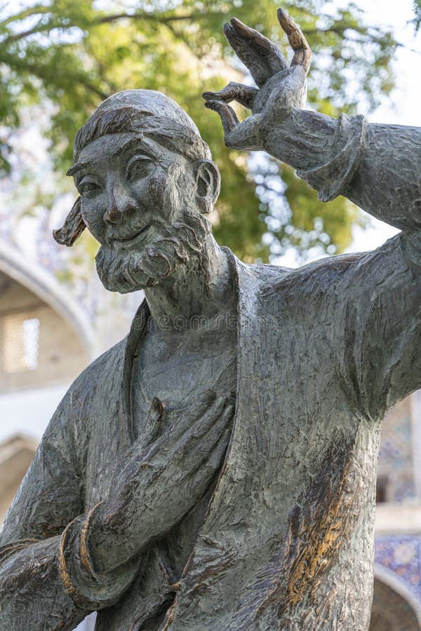 Uzbekistan - Bukhara - Hodja Nasruddin Statue Stock Photo - Image of ...