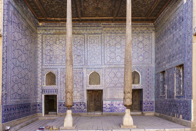 Uzbekistan - Khiva - Kuhna Ark Throne Room Stock Photo - Image of kala ...