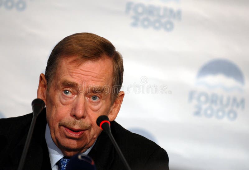 VÃ¡clav Havel editorial image. Image of politic, revolution - 23045425