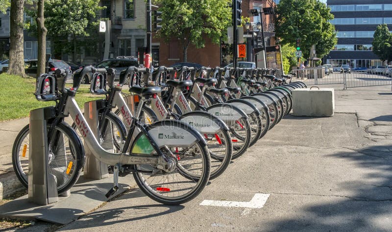 Bixi Fait Du Vélo La Station Photo éditorial - Image of selle, cycle ...