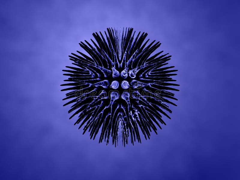 Ilustração Do Vetor De Vírus Preto Usando Uma Máscara E Um Símbolo De ...