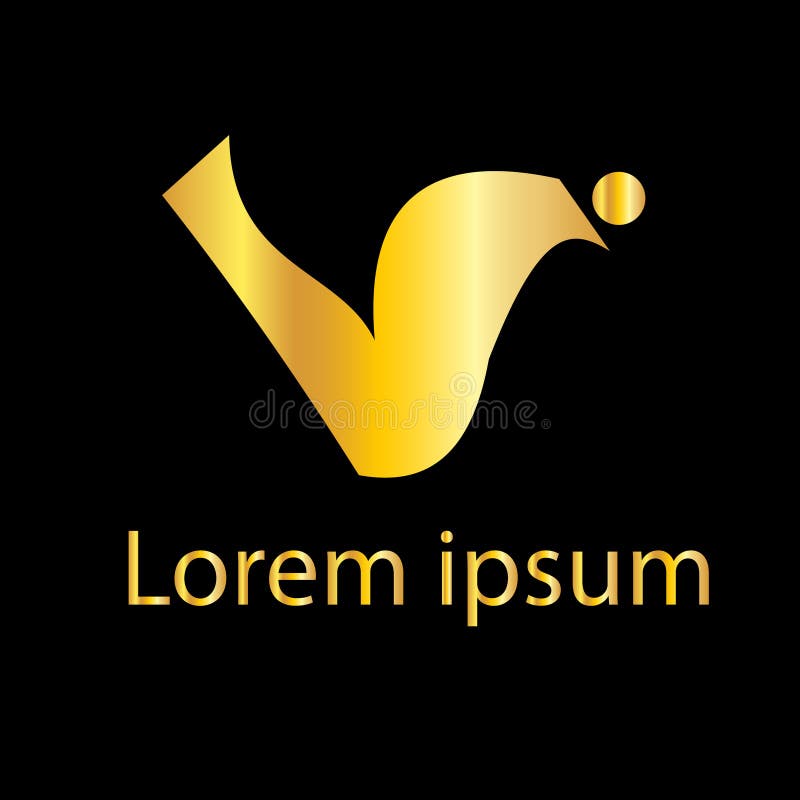 V alpha letter logo icon stock vector. Illustration of symbol - 294463296