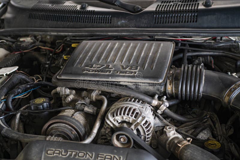 V8 Car engine 7 stock image. Image of expensive, engineering - 226091959