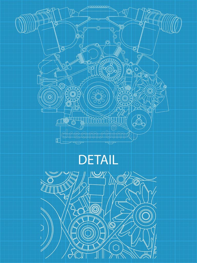 Detailed Engine Stock Illustrations – 37,376 Detailed Engine Stock ...