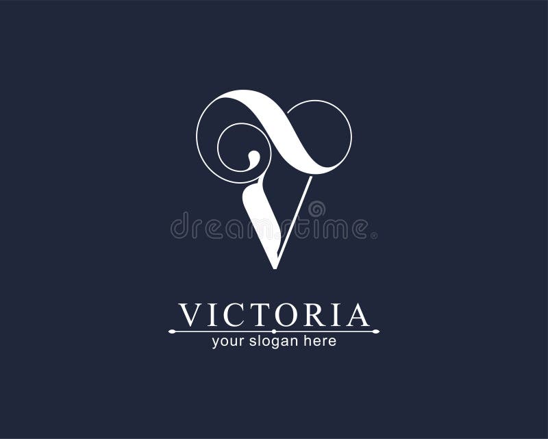 V and Infinity Logo. V Letter Logo Template Elements. Personal Monogram ...