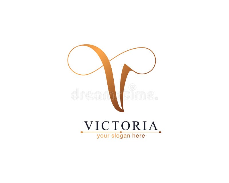 V and Infinity Logo. V Letter Logo Template Elements. Personal Monogram ...