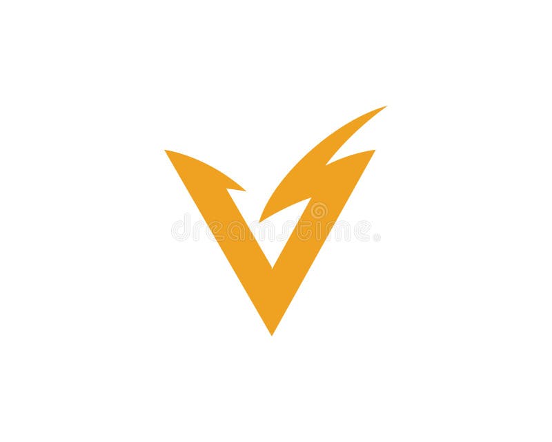 V Letter Bolt Logo Stock Illustrations – 281 V Letter Bolt Logo Stock ...