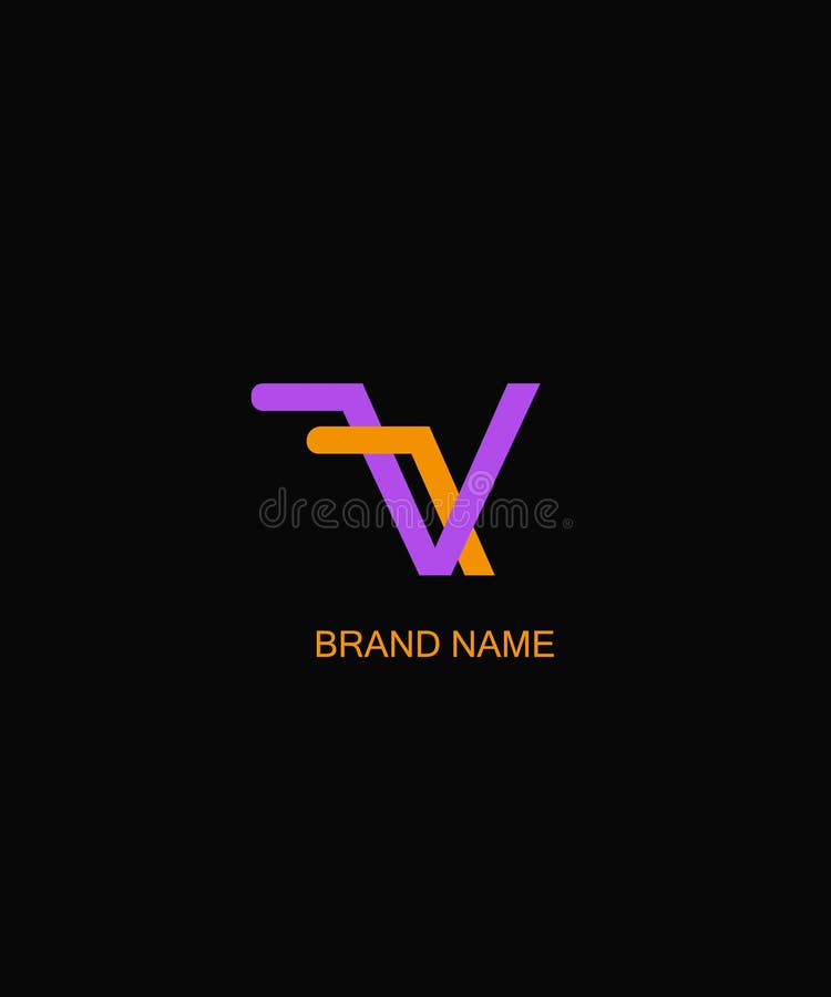 V Letter Logo Design Stock Illustrations – 23,421 V Letter Logo Design ...