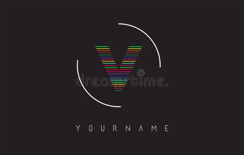 Letter V Rainbow Stock Illustrations – 761 Letter V Rainbow Stock ...