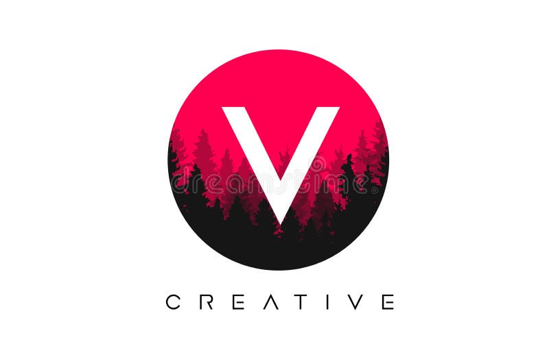 Letter V Red Logo Design Stock Illustrations – 1,487 Letter V Red Logo ...