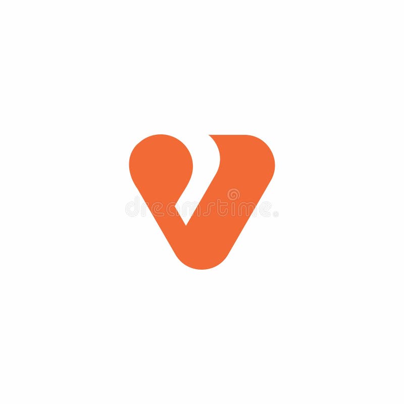 V Modern Logo Design. V Icon Simple Vector Stock Vector - Illustration ...