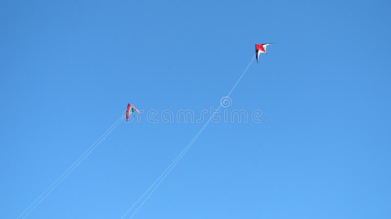 Two Kites stock photo. Image of kites, agile, clear - 124139228
