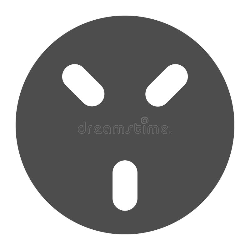 220V Socket Solid Icon, Electric Car Concept, Universal Wall Socket ...