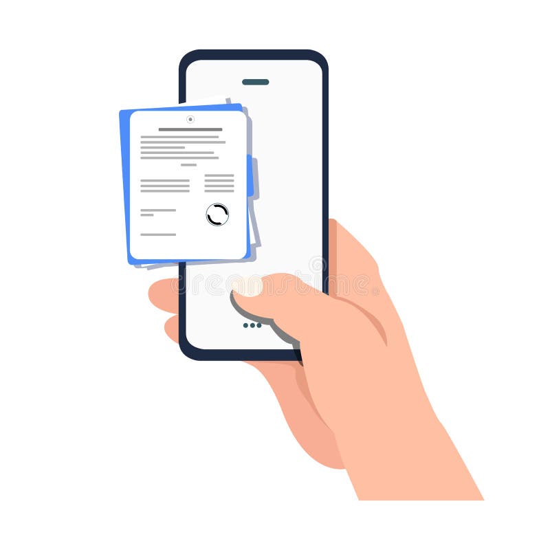 Phone Image with People Ratings and Comments, Vector Illustration Stock ...