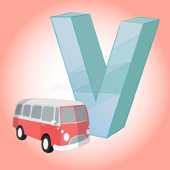 Alphabet V Van Stock Illustrations – 54 Alphabet V Van Stock ...