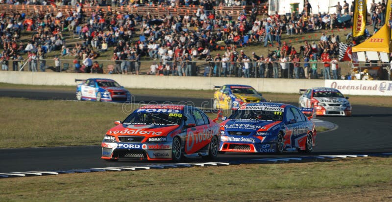 V8 Supercars editorial stock image. Image of quick, compete - 5855144