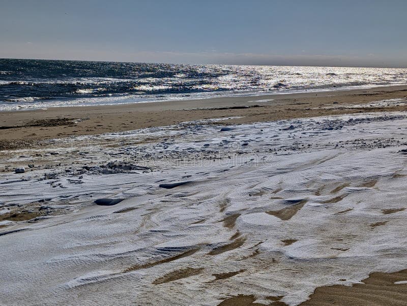 Va Bch, Winter storm 2025 stock image. Image of snow - 362764381