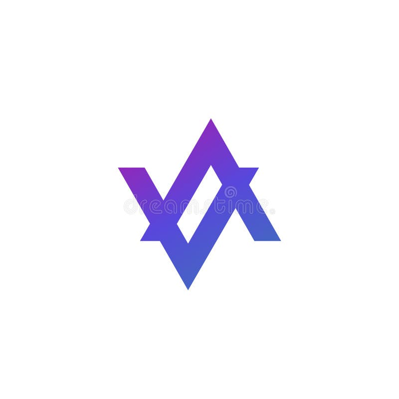 VA Letters Logo, Monogram Design Stock Vector - Illustration of design ...