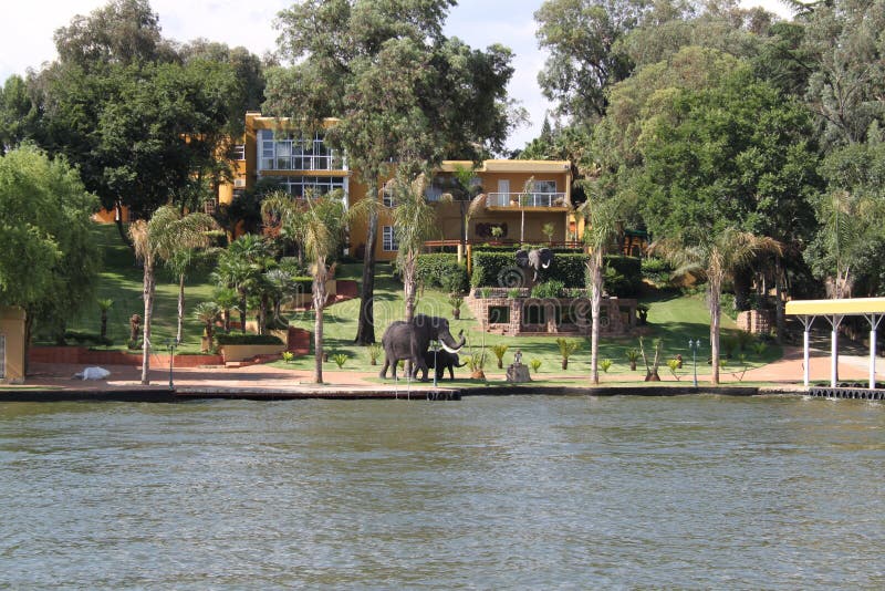 Vaal River South Africa stock image. Image of reflection - 45101059