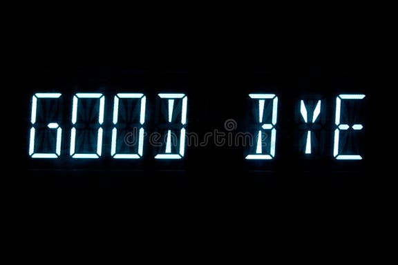 Vaarwel stock afbeelding. Image of ontwerp, nacht, bericht - 16923699