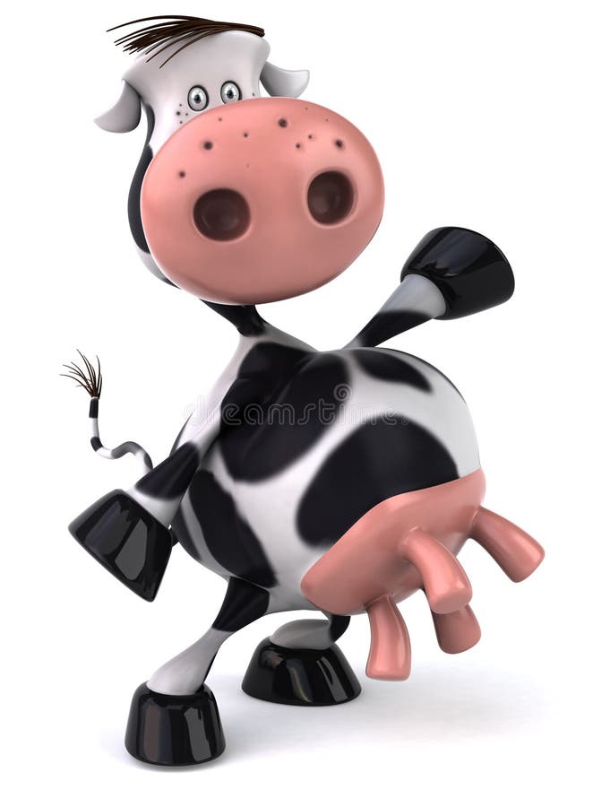 Vaca linda stock de ilustración. Ilustración de vaca - 10825238