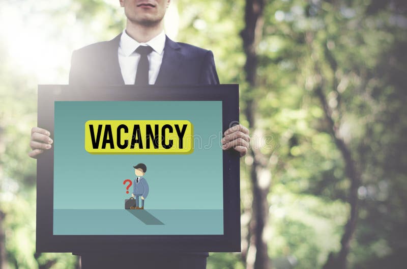 Vacancy Career Recruitment Available Job Work Concept Stock Photo ...