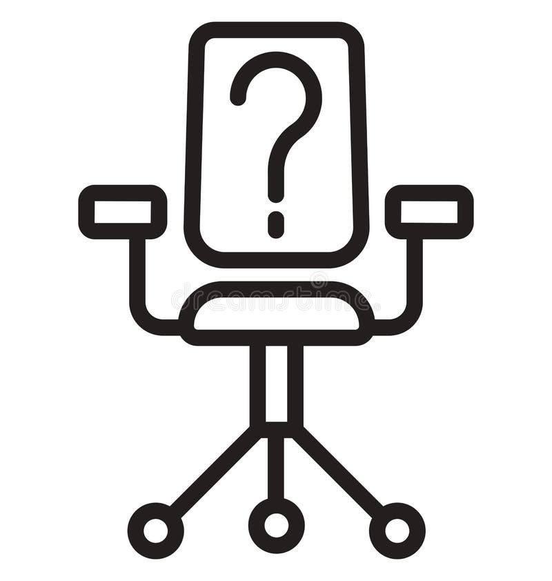 Vacancy, Vacant Line Isolated Vector Icon Can Be Easily Modified and ...