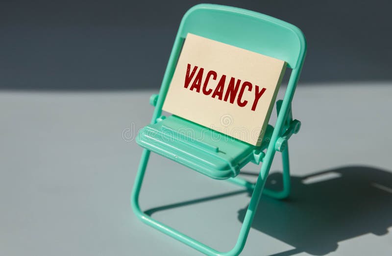 Vacancy Word Made Wooden Blocks Lying Table Concept Stock Photos - Free ...