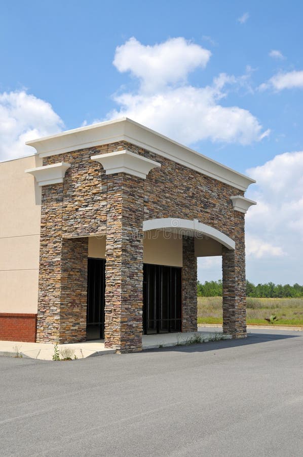 Vacant Commercial Property stock photo. Image of property - 24524772