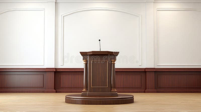 Vacant Empty Podium Background Stock Photo - Image of background, empty ...