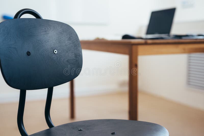 Vacant Place Empty Work Area in Office Stock Photo - Image of ...