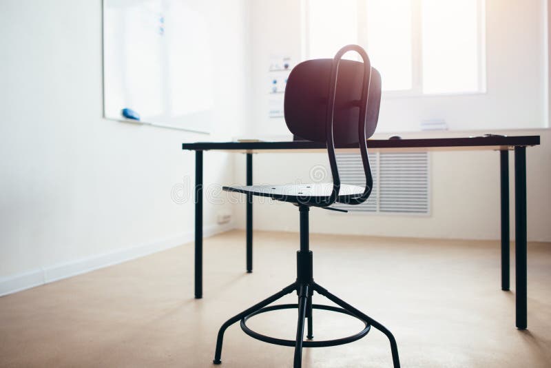Vacant Place Empty Work Area in Office Stock Photo - Image of labour ...