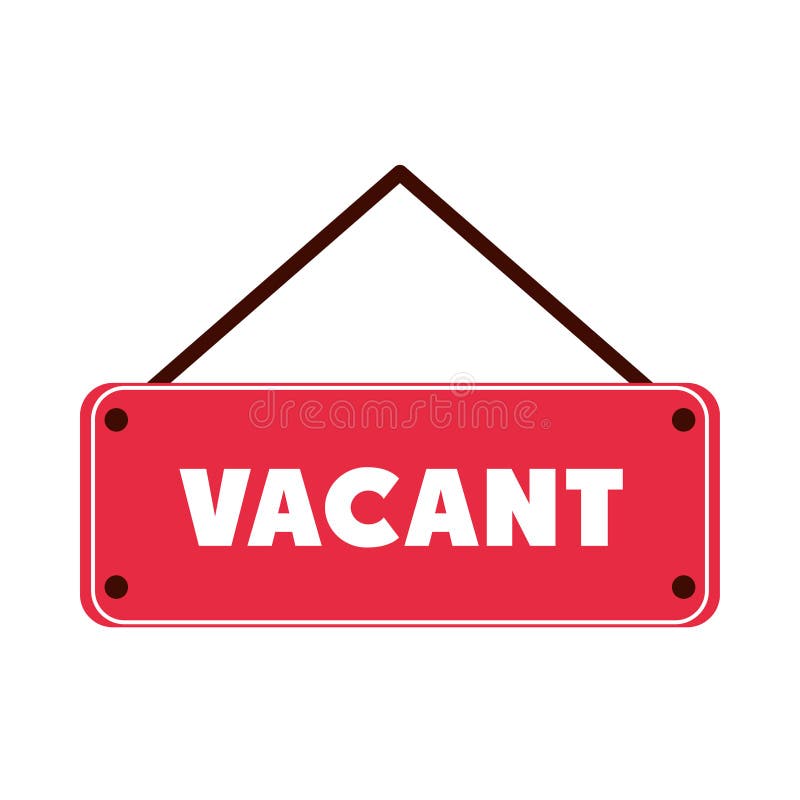 Vacant signboard icon stock illustration. Illustration of sign - 235911559