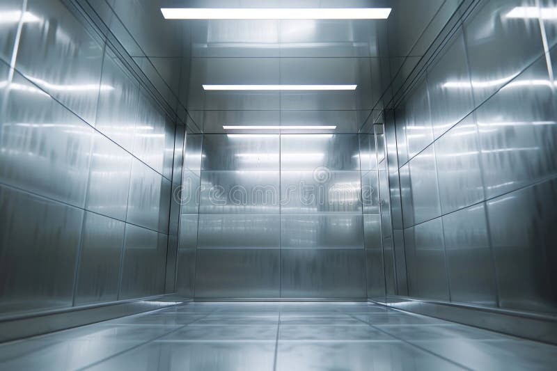 A Vacant Space Filled with Natural Light from Above, Ideal for Interior ...