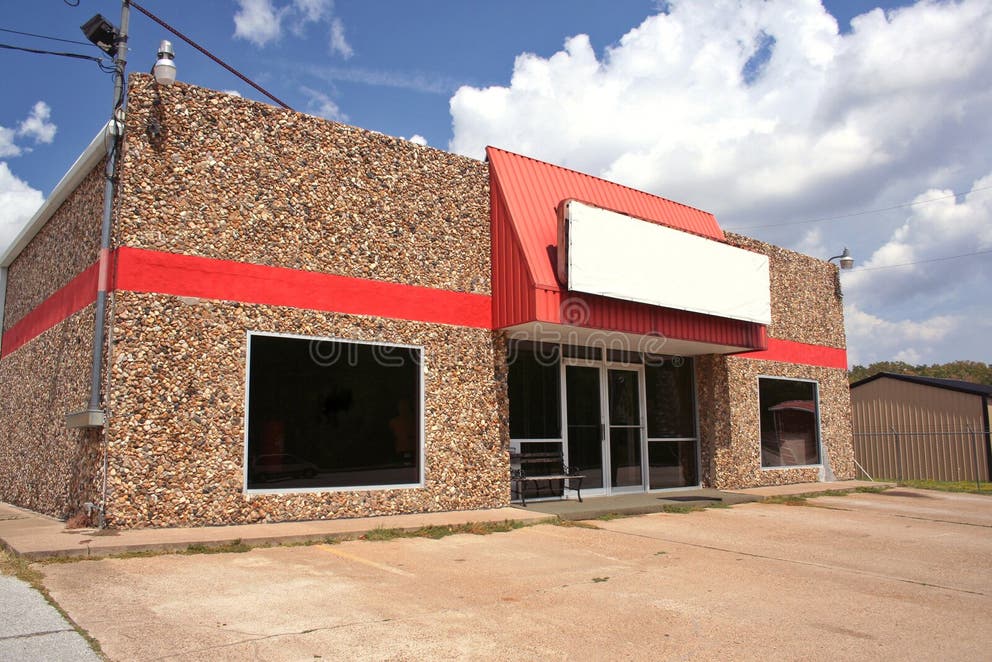 Vacant Store stock image. Image of building, business - 22383885