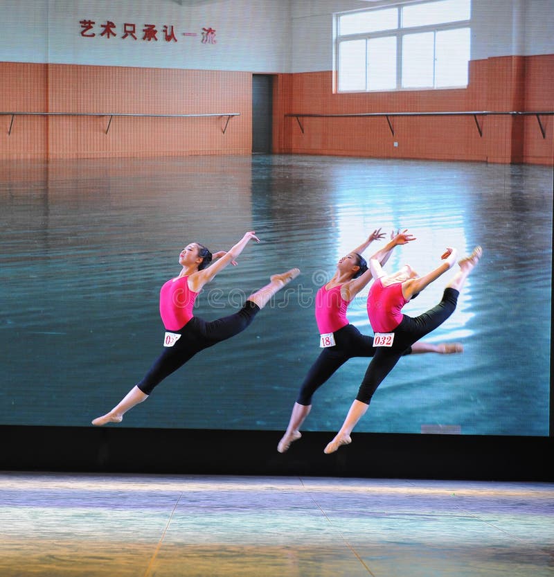 Vacated-Basic Dance Training Course Editorial Stock Image - Image of ...